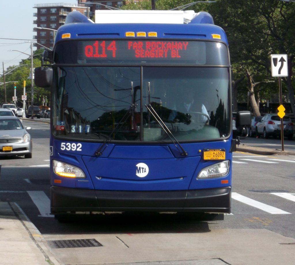 MTA STATE-OF-THE-ART BUSES ROLL OUT IN QUEENS - Black Star News