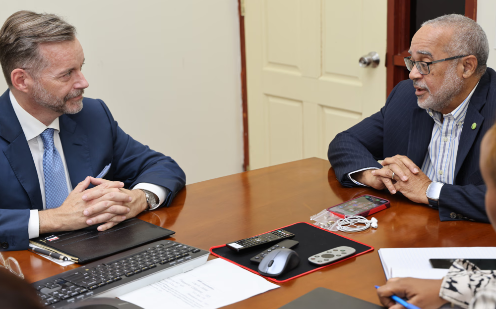 US Ambassador Pays Visit To OECS Commission - Black Star News