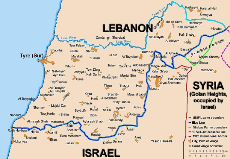 UN Warns Of Escalating Tensions On Lebanon-Israel ‘Blue Line’ Frontier ...