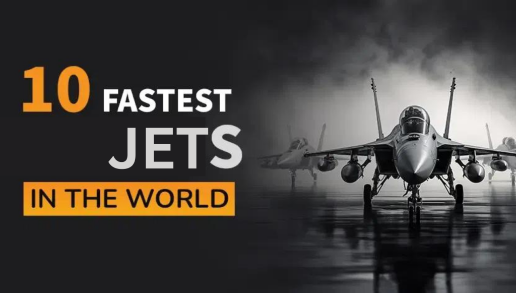 Top 10 Fastest Jet in the World 2024 | World's Fastest Military Jets ...