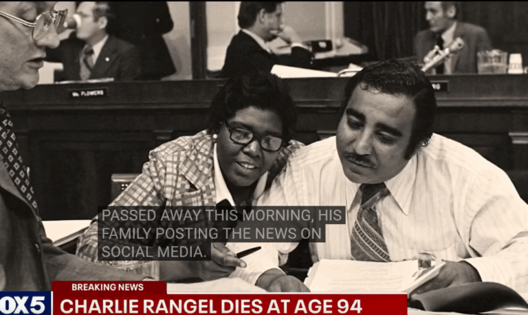Sharpton Remembers Harlem Legend Charlie Rangel Who Dies At 94 - Black ...