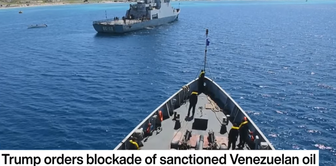 Trump Orders Blockade Of ‘Sanctioned Oil Tankers’ Into Venezuela ...